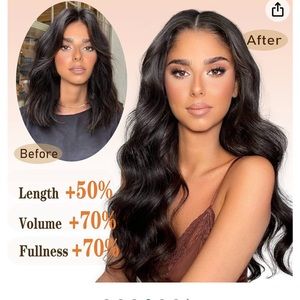 QGZ | Hair | Dark Brown 2 Inch Hair Extensions | Poshmark